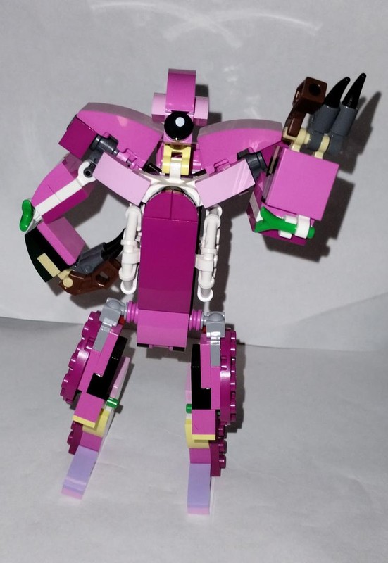 LEGO MOC Cyclops Robot (31144-1 Alternative with the extra pieces that ...