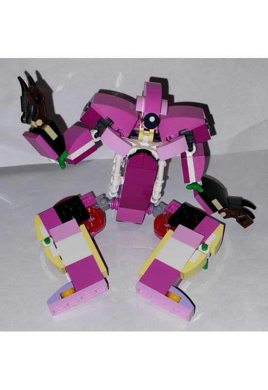 LEGO MOC Cyclops Robot (31144-1 Alternative with the extra pieces that ...