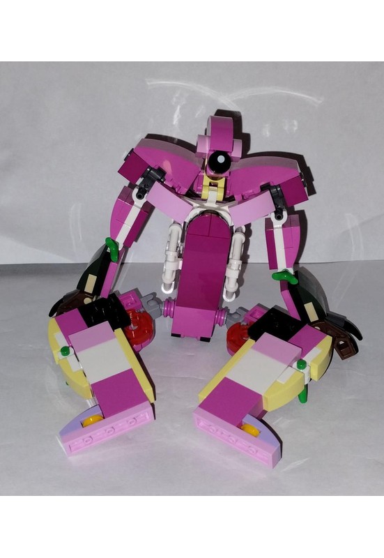 LEGO MOC Cyclops Robot (31144-1 Alternative with the extra pieces that ...