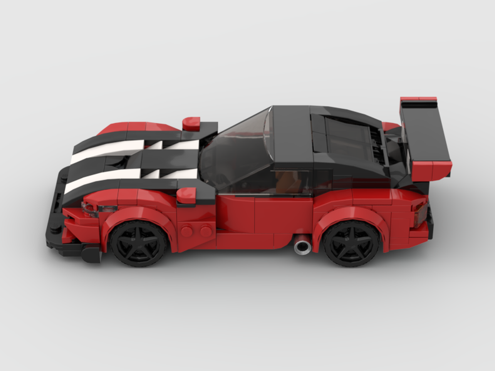 Lego Moc 2013 Dodge Viper Srt Gts By Toms8wides Rebrickable Build