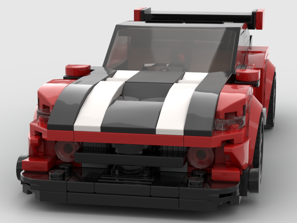 Lego Moc 2013 Dodge Viper Srt Gts By Toms8wides Rebrickable Build