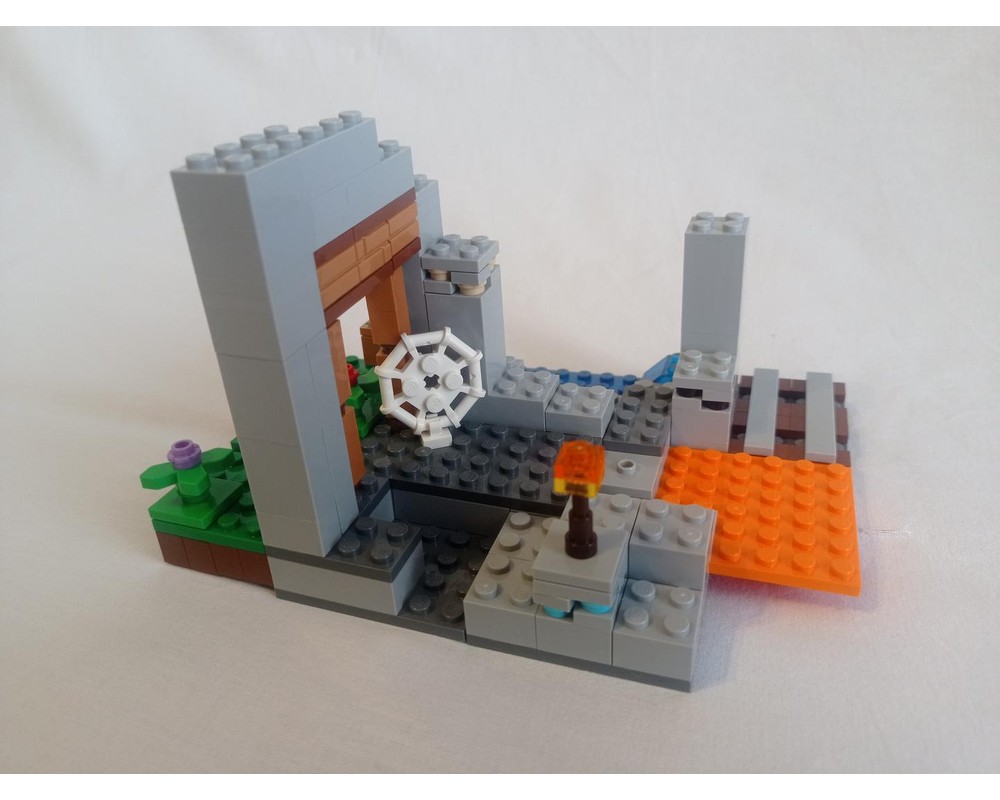 Lego Moc Abandoned Mine 21166 Alternative By Alexgam Rebrickable