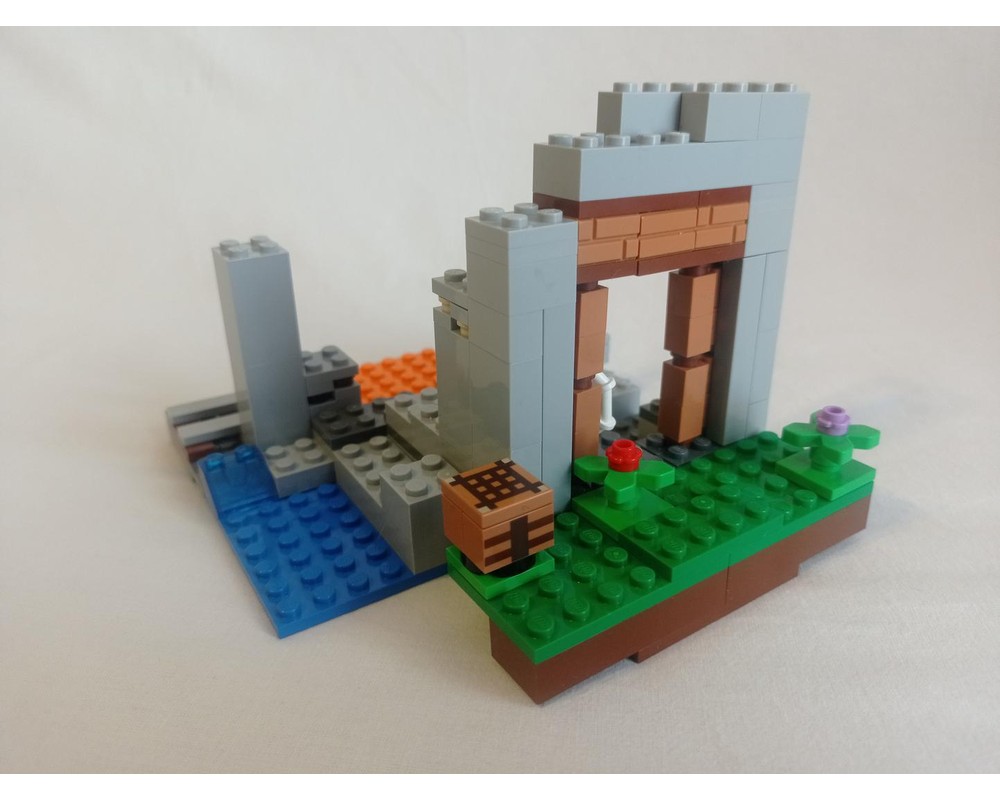 Lego Moc Abandoned Mine 21166 Alternative By Alexgam Rebrickable