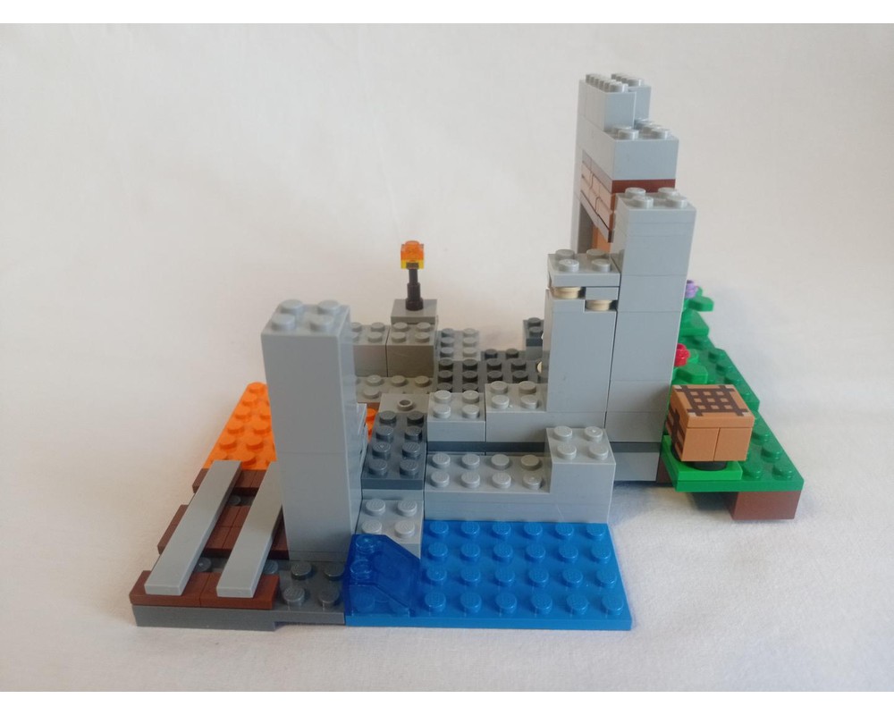 Lego Moc Abandoned Mine 21166 Alternative By Alexgam Rebrickable