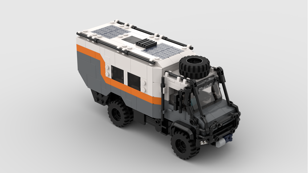Lego Moc Mercedes Benz Unimog Expedition Camper By Prshadoko