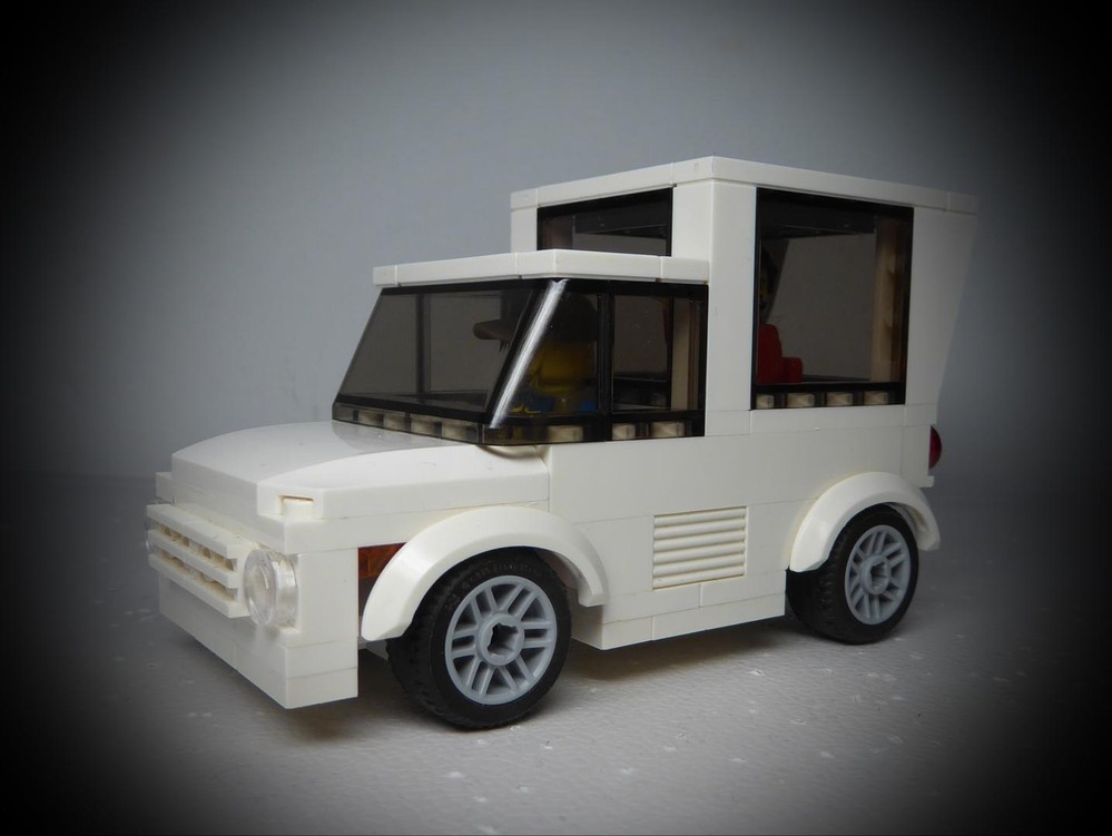 Lego Moc 60182 Popemobile By Perbonde Rebrickable Build With Lego