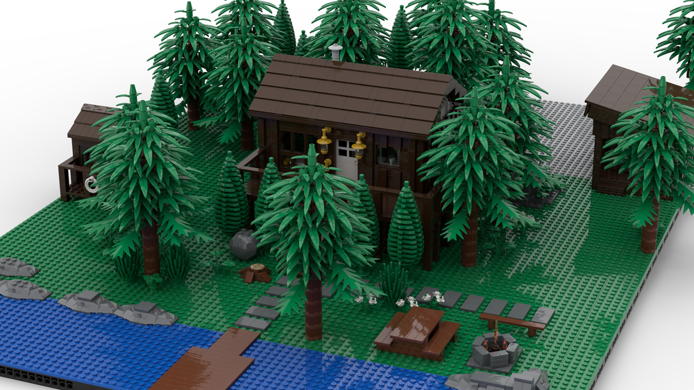 LEGO MOC Family Cottage by zantrax | Rebrickable - Build with LEGO