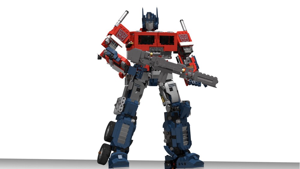 Lego Moc Bumblebee Movie Optimus Prime By Wizardlizardproductions