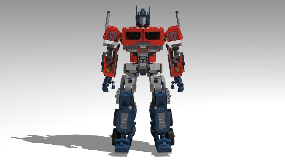 Lego Moc Bumblebee Movie Optimus Prime By Wizardlizardproductions