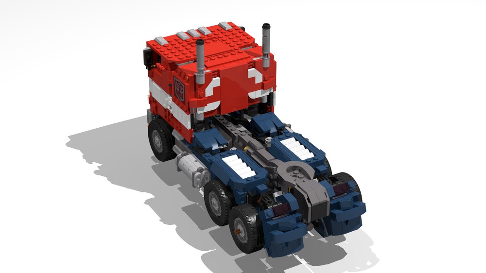 Lego Moc Bumblebee Movie Optimus Prime By Wizardlizardproductions