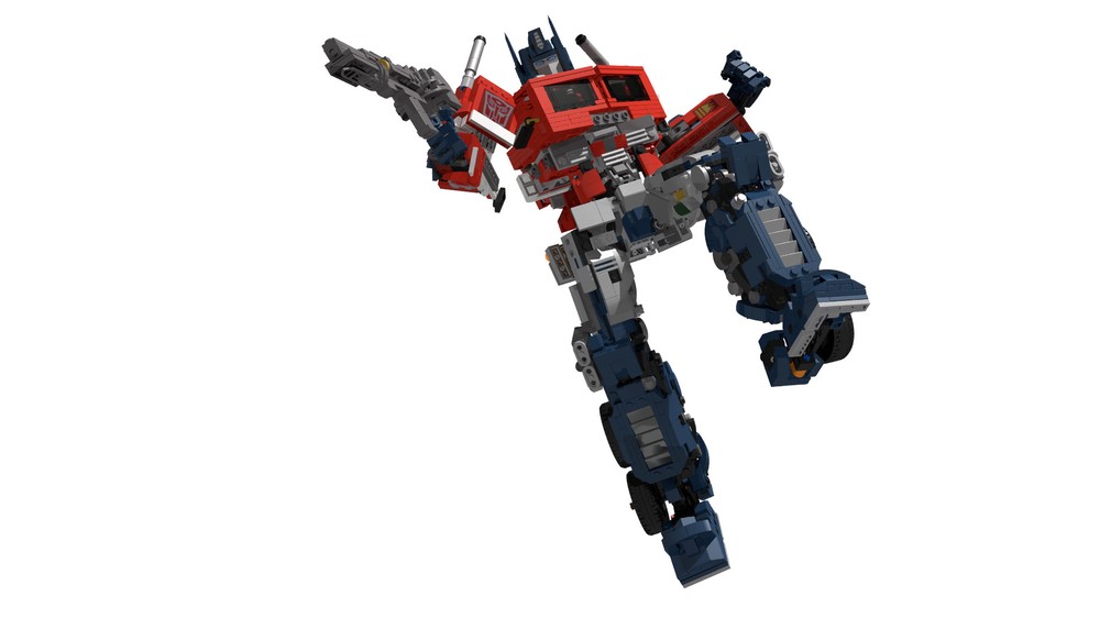 Lego Moc Bumblebee Movie Optimus Prime By Wizardlizardproductions