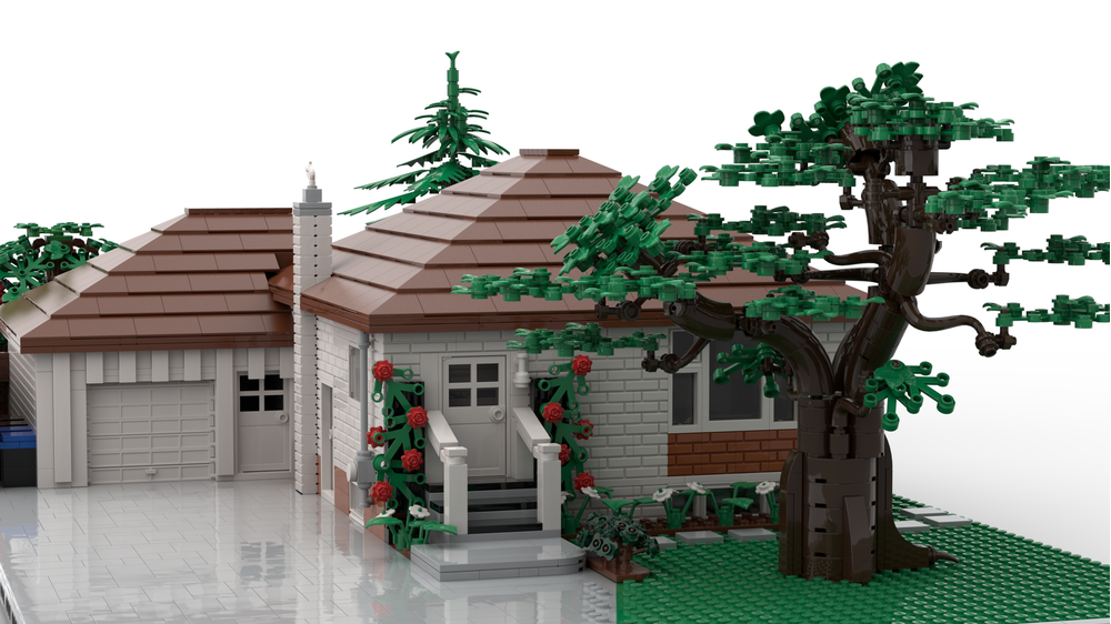LEGO MOC House - Brick Bungalow by zantrax | Rebrickable - Build with LEGO