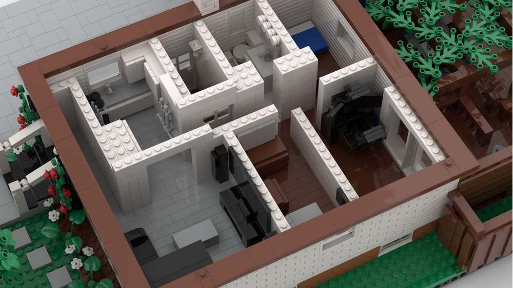 LEGO MOC House - Brick Bungalow by zantrax | Rebrickable - Build with LEGO