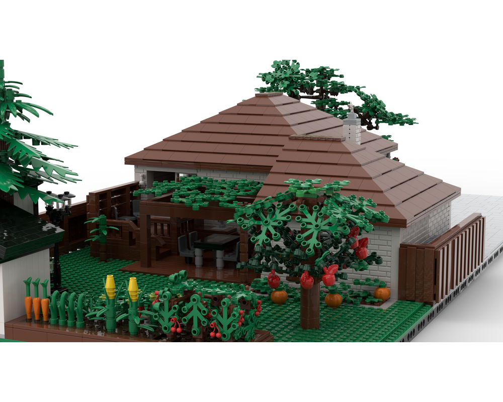 LEGO MOC House - Brick Bungalow by zantrax | Rebrickable - Build with LEGO