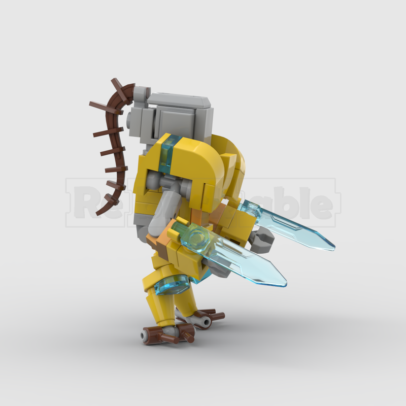 LEGO MOC [StarCraft] Protoss Zealot by Apocreal | Rebrickable - Build ...