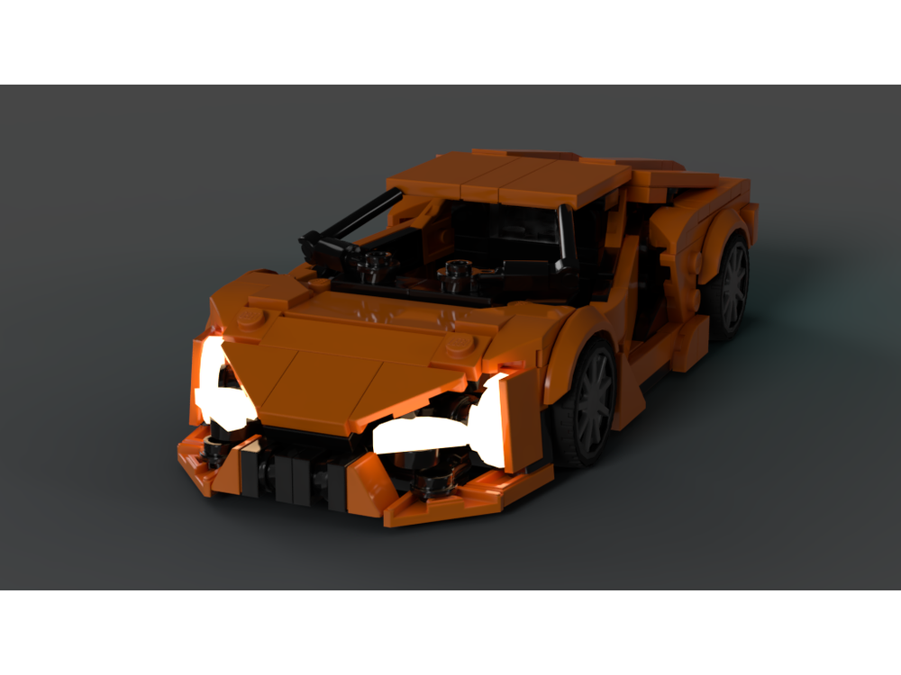 Lego Moc Lamborghini Revuelto By Rkt2232 Rebrickable Build With Lego