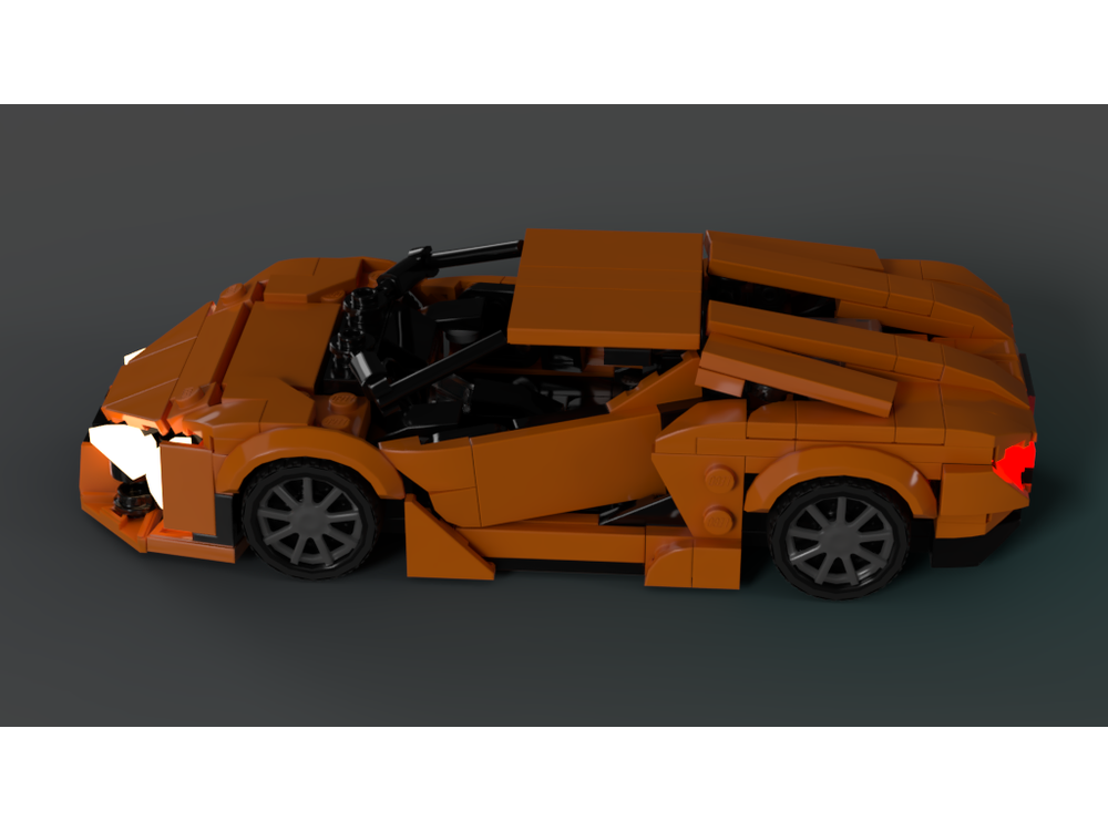 Lego Moc Lamborghini Revuelto By Rkt2232 Rebrickable Build With Lego