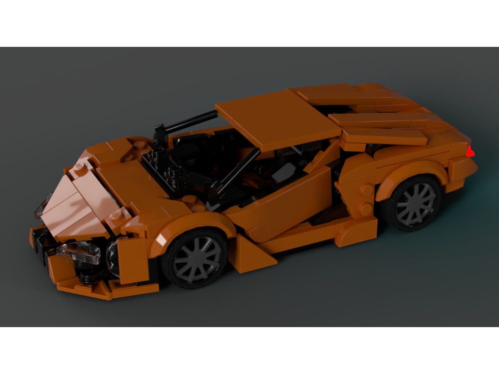 Lego Moc Lamborghini Revuelto By Rkt2232 Rebrickable Build With Lego