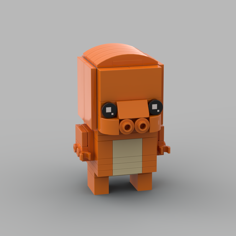 LEGO MOC Charmander (Pokémon) by herpuderpules | Rebrickable - Build ...