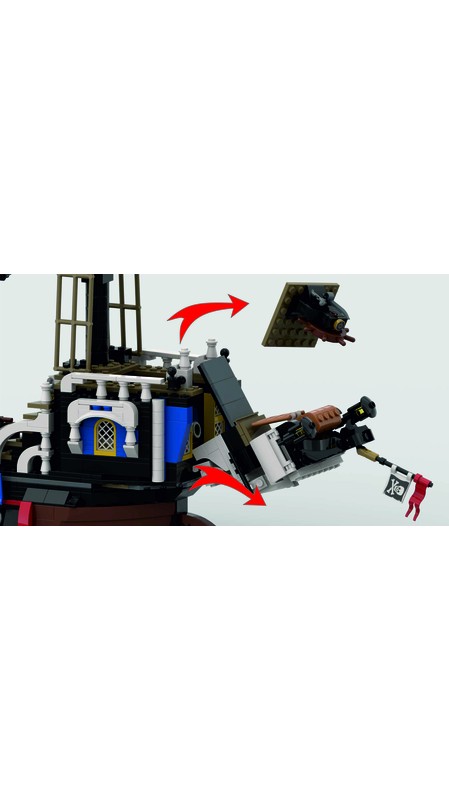 LEGO MOC Remake Lego 2689/ 2690 Red Beard Runner v1.0 by itnael ...