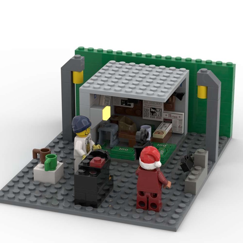 LEGO MOC Behind the scenes "How I make a robbery " by Txizu ...