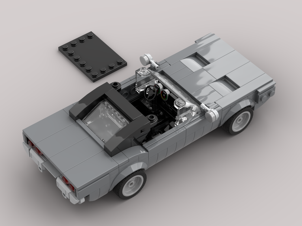 Lego Moc 68 Grey Charger By Gt Brick Rebrickable Build With Lego