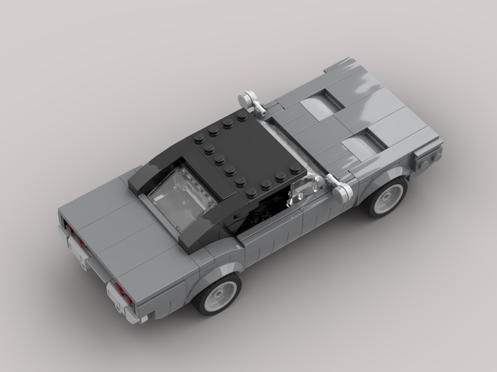 Lego Moc 68 Grey Charger By Gt Brick Rebrickable Build With Lego