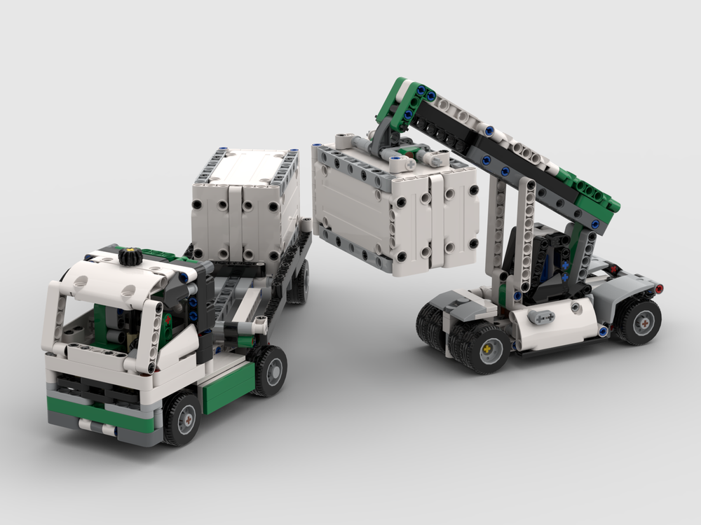 LEGO MOC Container Logistics (42167) - 2in1 by ConstructionsByDonat ...