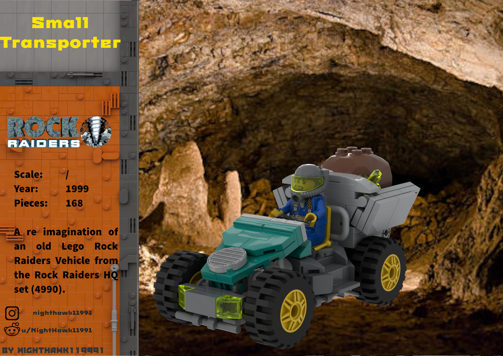 LEGO MOC Lego Rock Raiders Small Transporter by NightHawk11991 ...