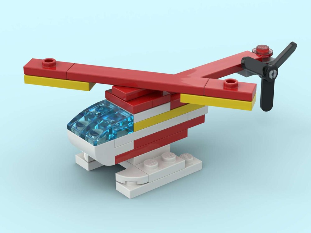 LEGO MOC Helicopter 30669 by flobert2 | Rebrickable - Build with LEGO