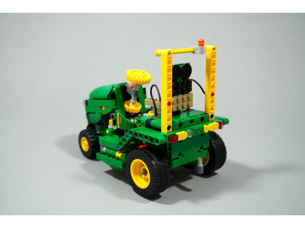Lego Moc 42168 Alternative Lawn Tractor By Damianple Technic Garage