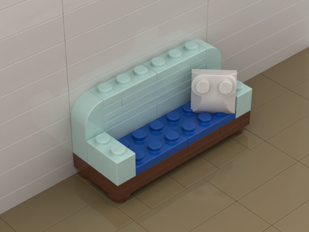 LEGO MOC Couch by Ninjago_rules_22496 | Rebrickable - Build with LEGO