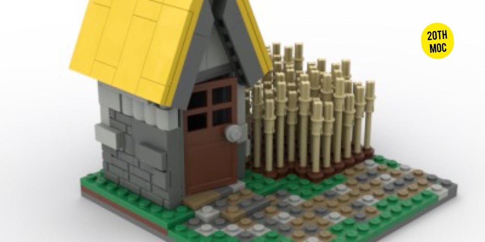 LEGO MOC Medieval farm house by SirIceCream | Rebrickable - Build with LEGO
