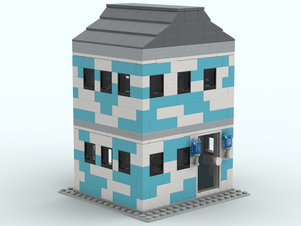 LEGO MOC Contemporary Modular 2-Story House by CMakes23 | Rebrickable ...
