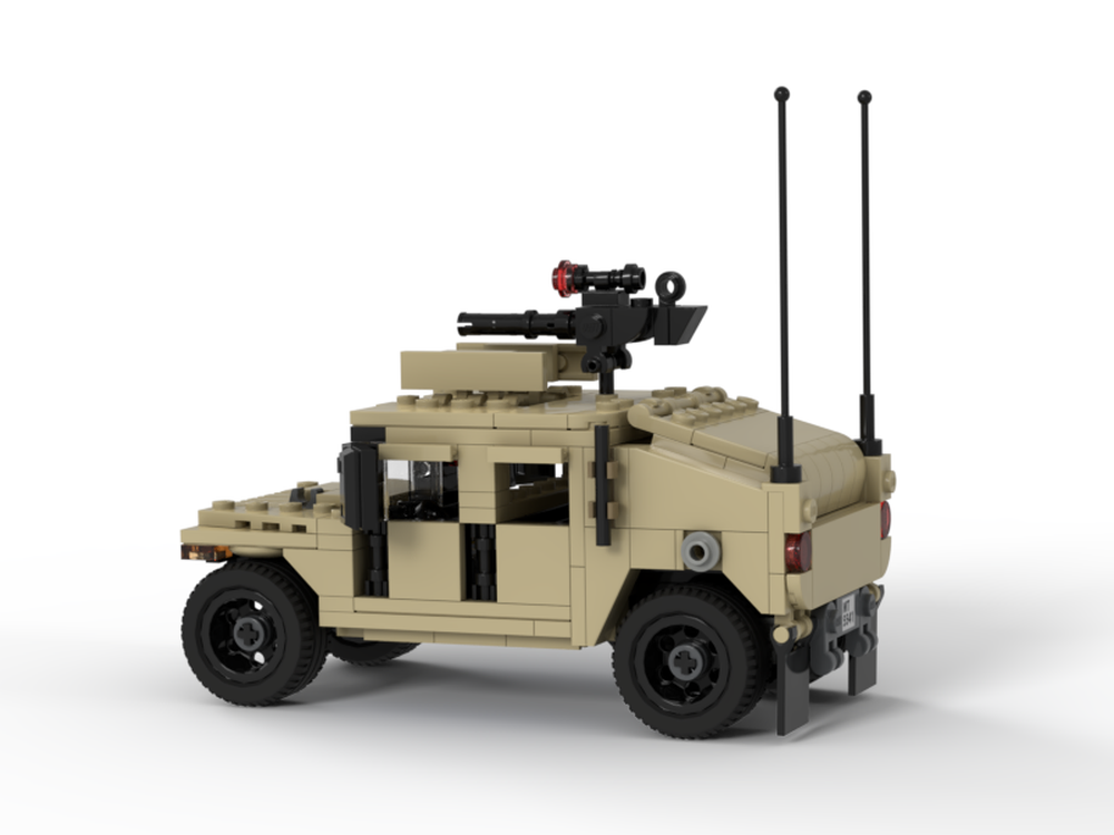 LEGO MOC Humvee 8s by Ritongue | Rebrickable - Build with LEGO