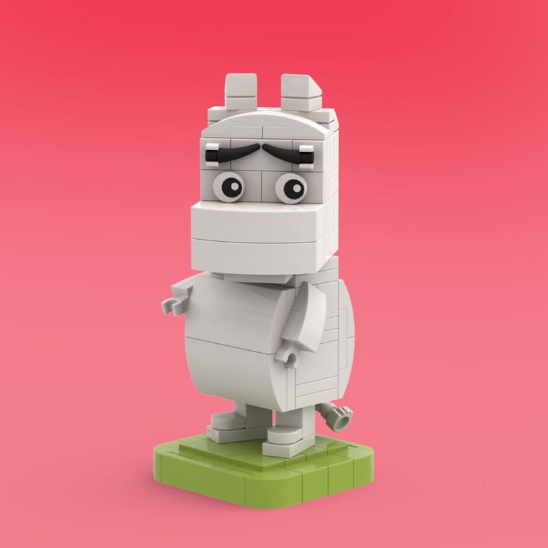 LEGO MOC MOOMIN by choi_dambaek | Rebrickable - Build with LEGO