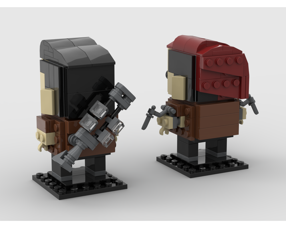 LEGO MOC Cyberpunk 2077 Masc and Fem V Brickheadz by Jade8703 ...