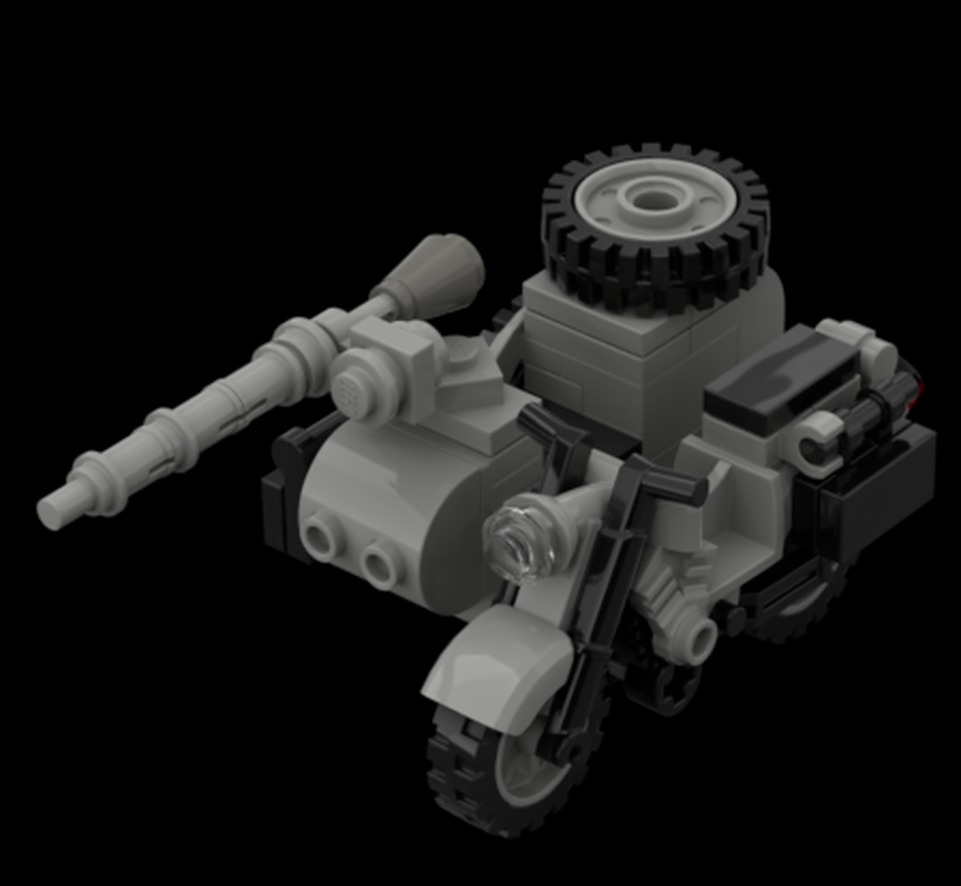 LEGO MOC bmw r-75 by roma_raptor | Rebrickable - Build with LEGO