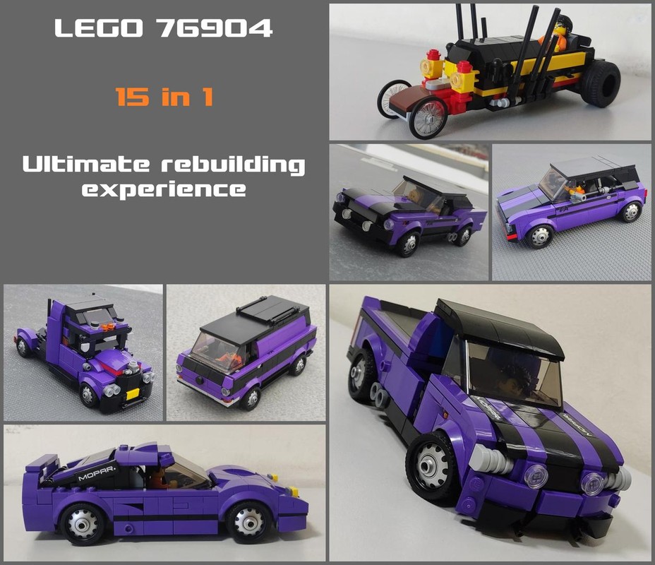 LEGO MOC 76904 Ultimate rebuilding experience (15 in 1) by Kirvet ...