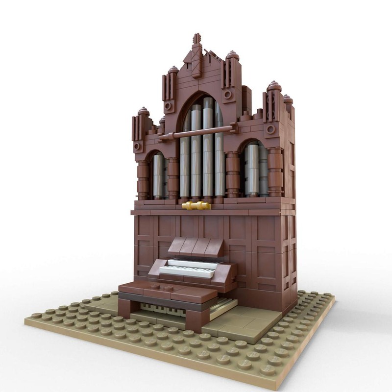 LEGO MOC Church Organ of St. Michaelis Lüneburg, Germany by albrick.de ...