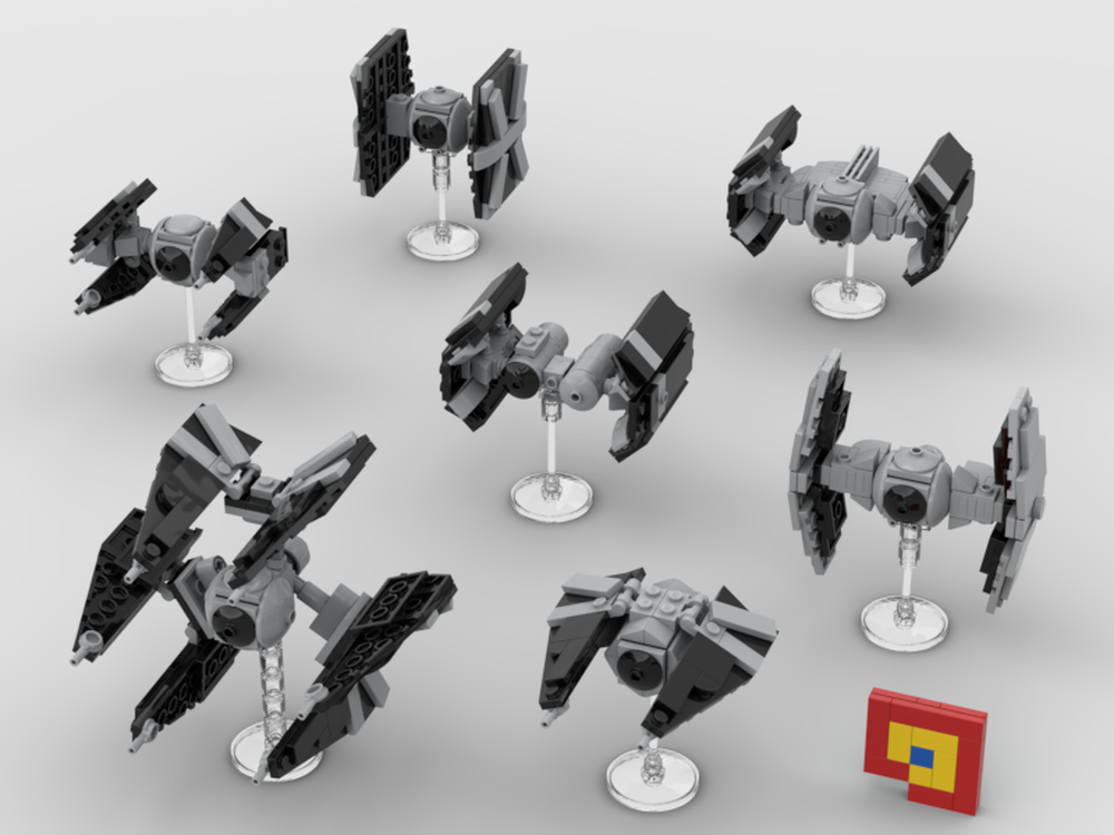 LEGO MOC TlE Fighters in Midi-Scale. by NoParadise_Bricks | Rebrickable ...
