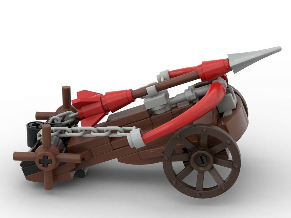 LEGO MOC Medieval ballista by villa_brick_7 | Rebrickable - Build with LEGO