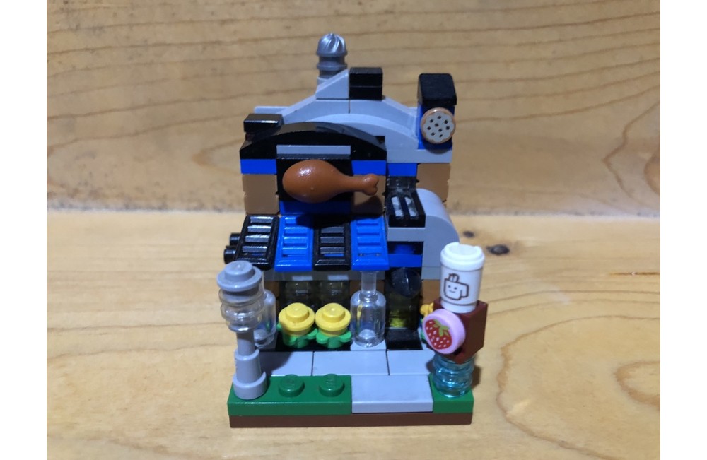 LEGO MOC-17144 Bricktober Fast Food restaurant MOC by HRodas by hrodas ...