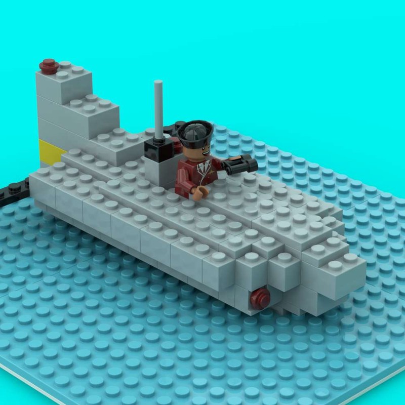 LEGO MOC Submarine with Txizuu by Txizu | Rebrickable - Build with LEGO