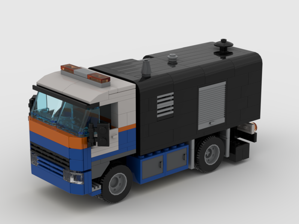 LEGO MOC Asphalt spray truck by HIGHWAY-PATROL | Rebrickable - Build ...