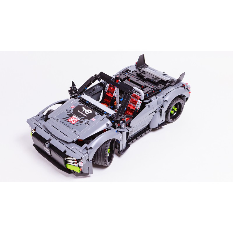LEGO MOC Peugeot Convertible (42156 Peugeot 9X8 Le Mans Hybrid Hypercar ...