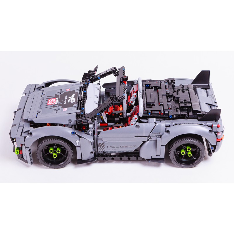 LEGO MOC Peugeot Convertible (42156 Peugeot 9X8 Le Mans Hybrid Hypercar ...