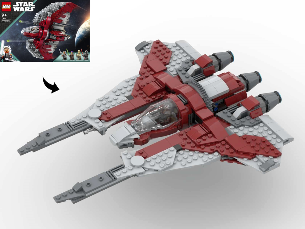LEGO MOC Sabine Wren's Mandalorian Fang Fighter - Alternate Build of ...