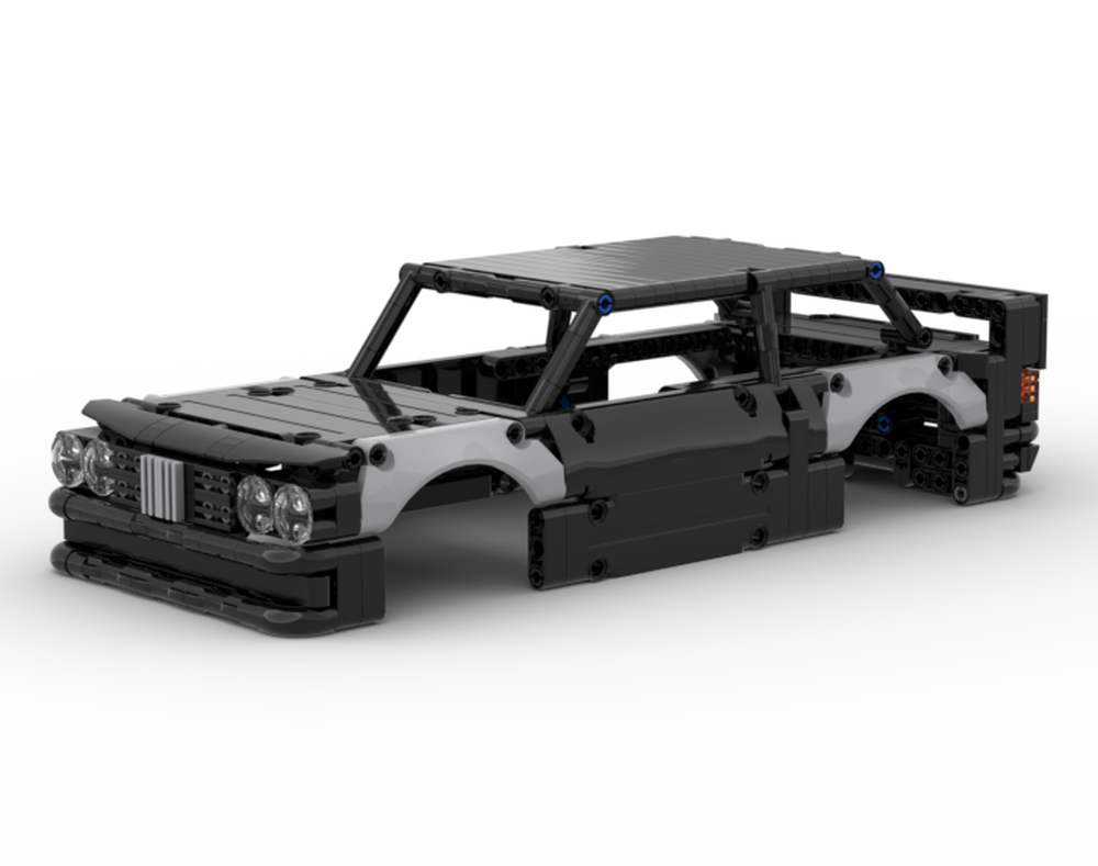LEGO MOC BMW M3 E30 Black car body by lego_xtremcar | Rebrickable ...
