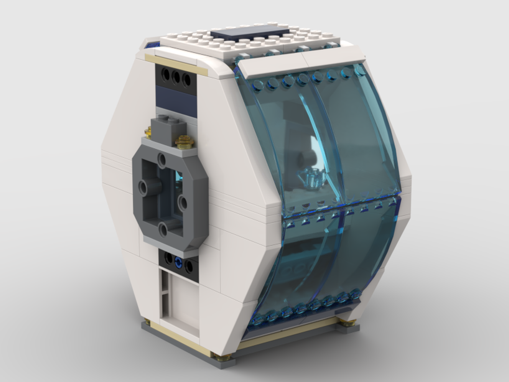 LEGO MOC Lunar Space Station Asteroid Reasearch Lab by Lego-my-lego ...